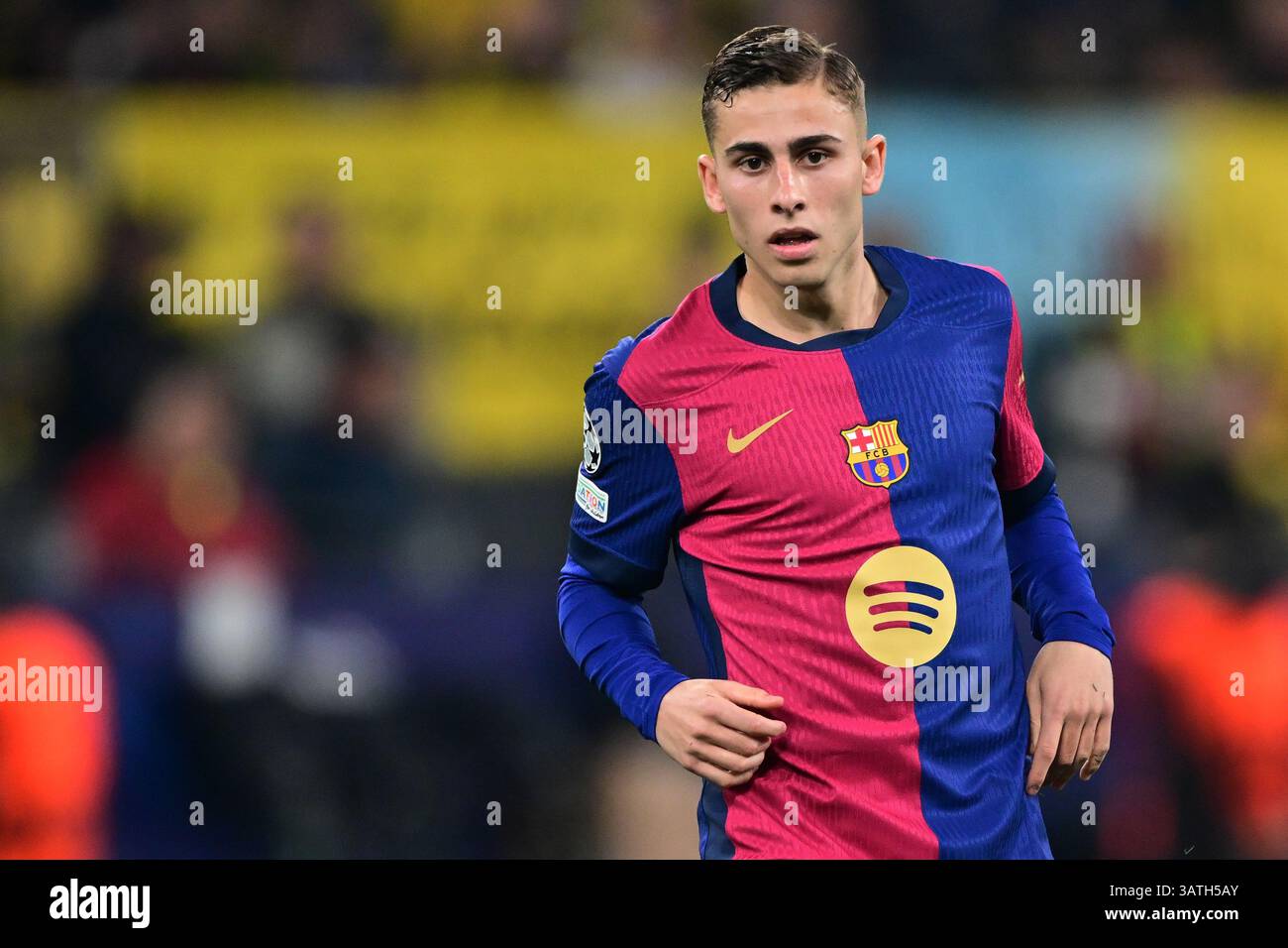 DORTMUND - Fermin Lopez of FC Barcelona during the quarterfinal ...