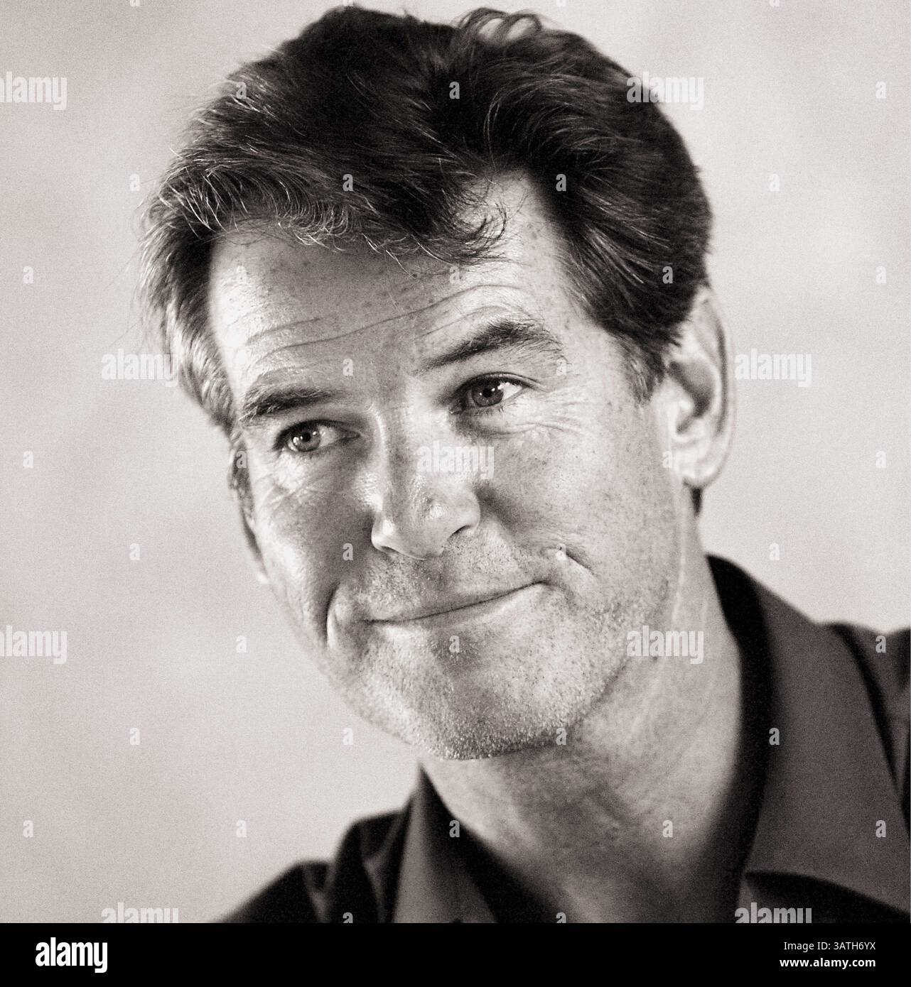 October 11, 2004 - U.S. - Pierce Brosnan promoting the film ''After the ...
