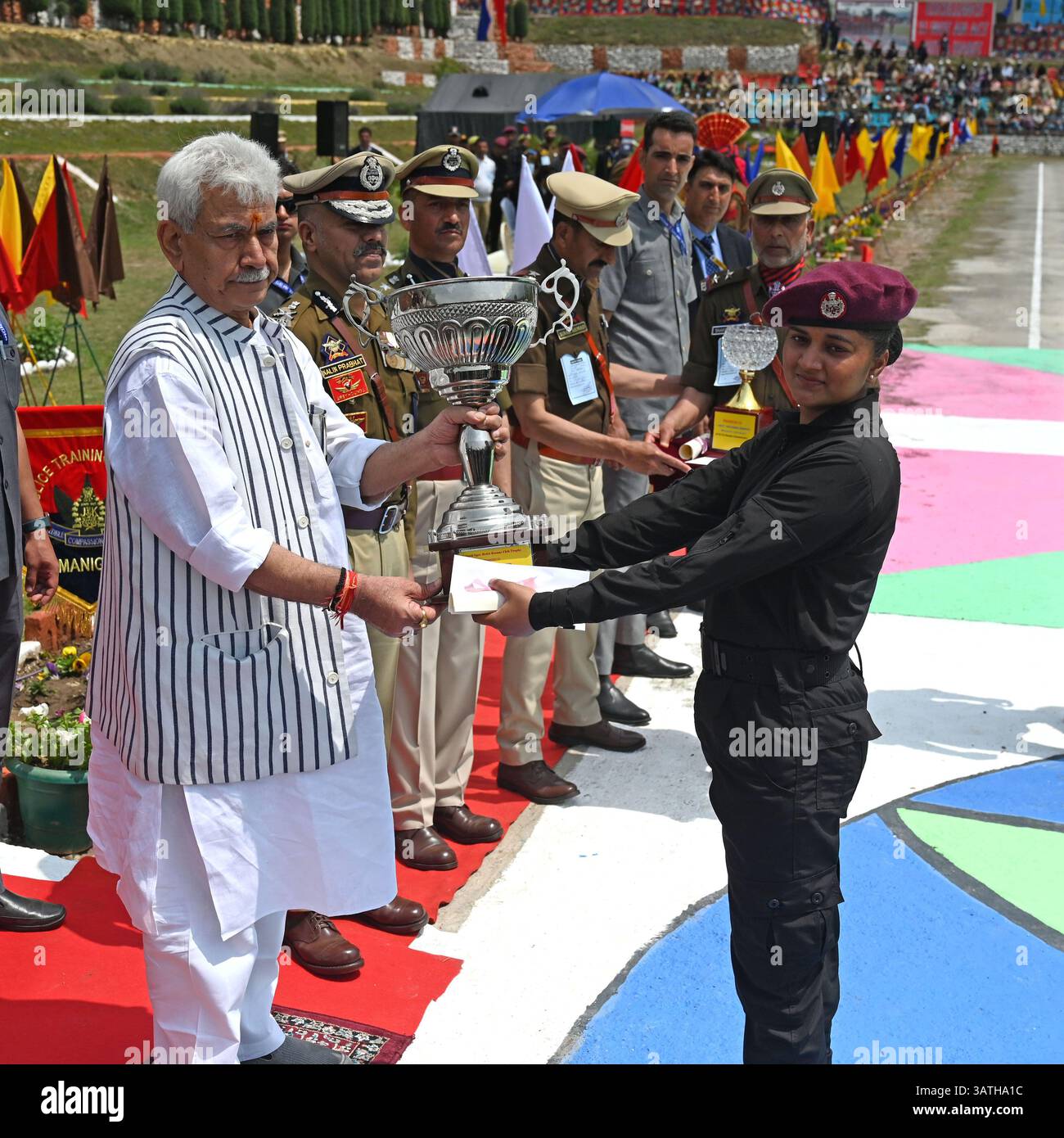 Srinagar, India. 18th Apr, 2025. SRINAGAR, INDIA - APRIL 18: Jammu and ...