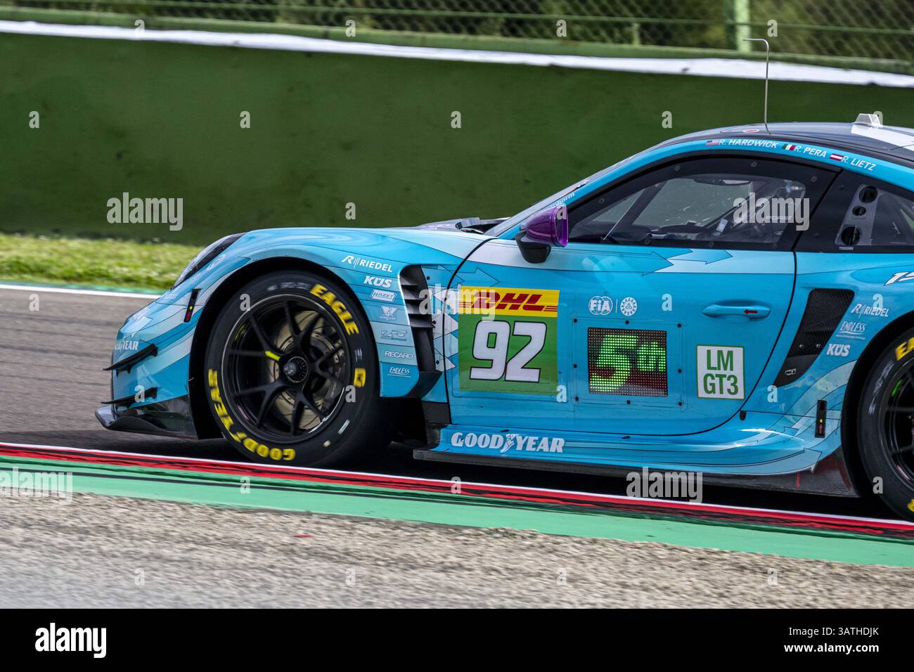 Imola, Italy. 18th Apr, 2025. Manthey 1st Phorm, Porsche 911 GT3 R ...