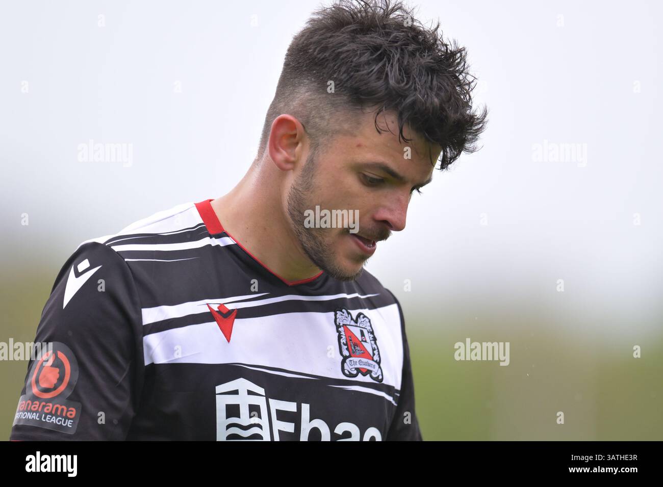 Matty Cornish of Darlington FC during the Vanarama National League ...