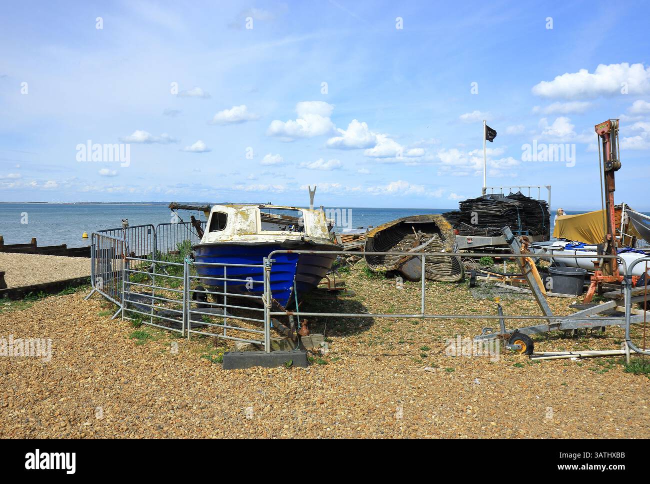 A mechanical graveyard on display in Whitstable Stock Photo - Alamy