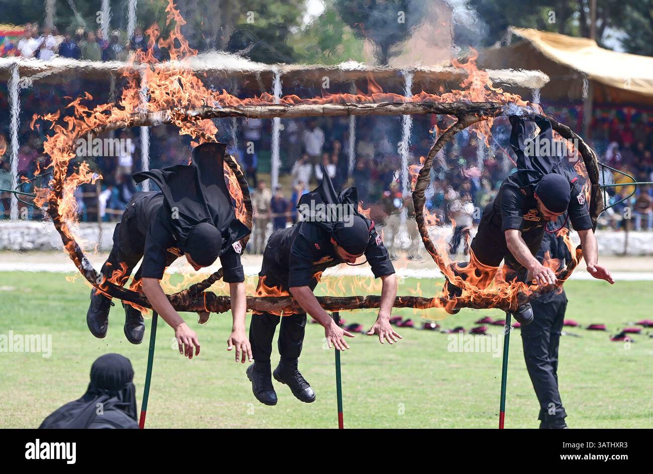 SRINAGAR, INDIA - APRIL 18: New recruits of Jammu and Kashmir Police ...