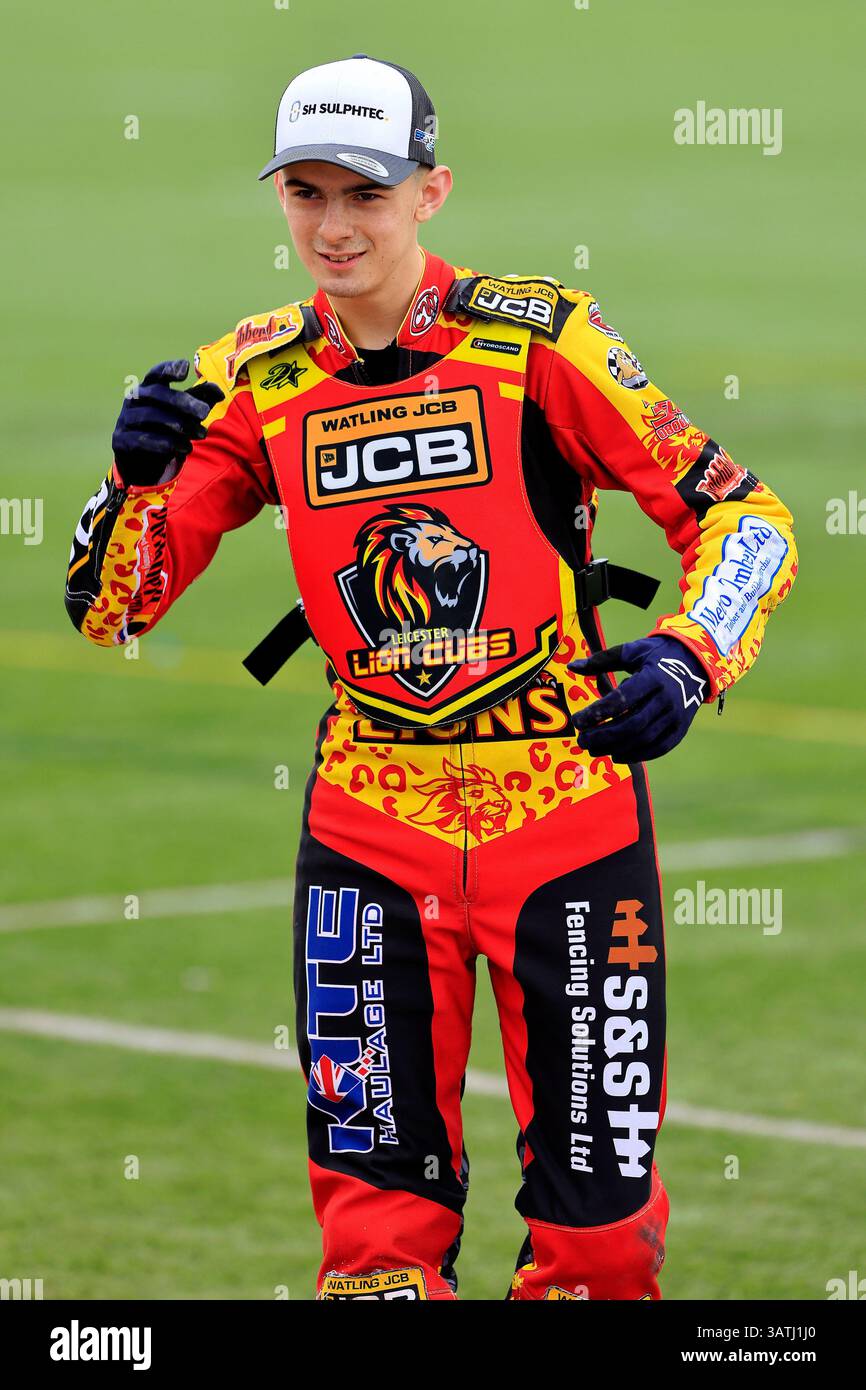 Manchester, UK. 06th Oct, 2020. Sonny Springer of Leicester Lion Cubs ...