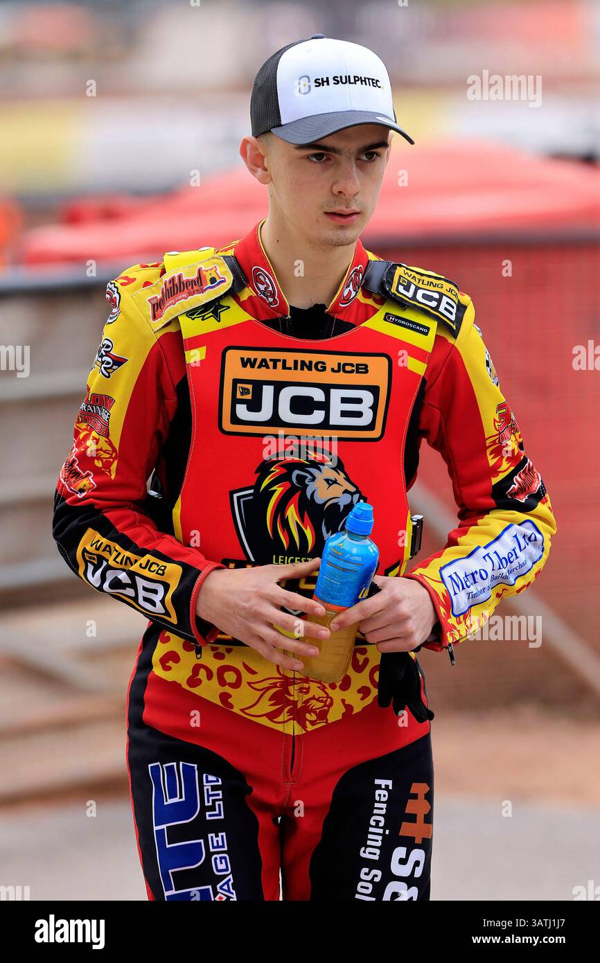 Manchester, UK. 06th Oct, 2020. Sonny Springer of Leicester Lion Cubs ...