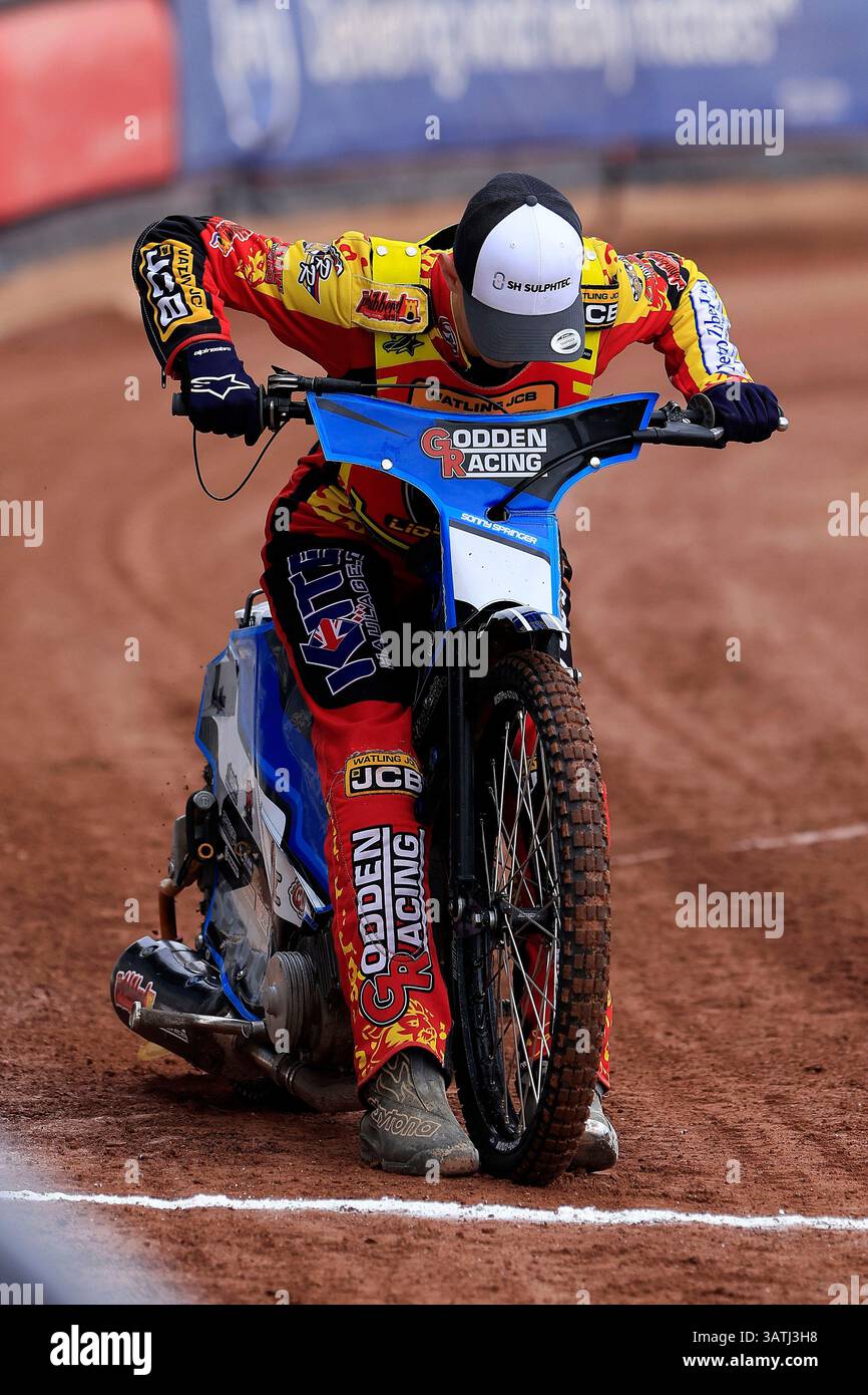 Manchester, UK. 06th Oct, 2020. Sonny Springer of Leicester Lion Cubs ...