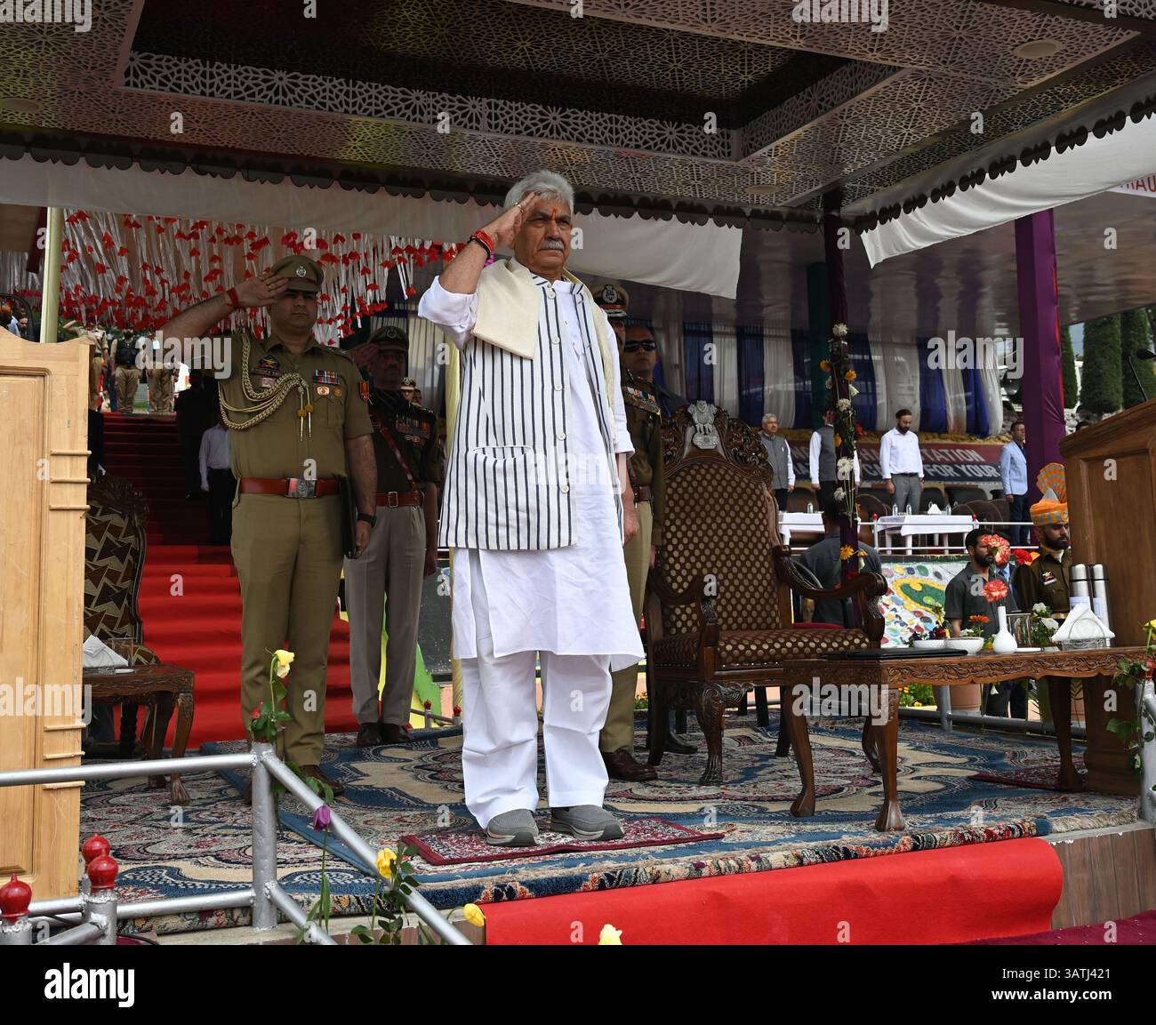 Srinagar, India. 18th Apr, 2025. SRINAGAR, INDIA - APRIL 18: Jammu and ...