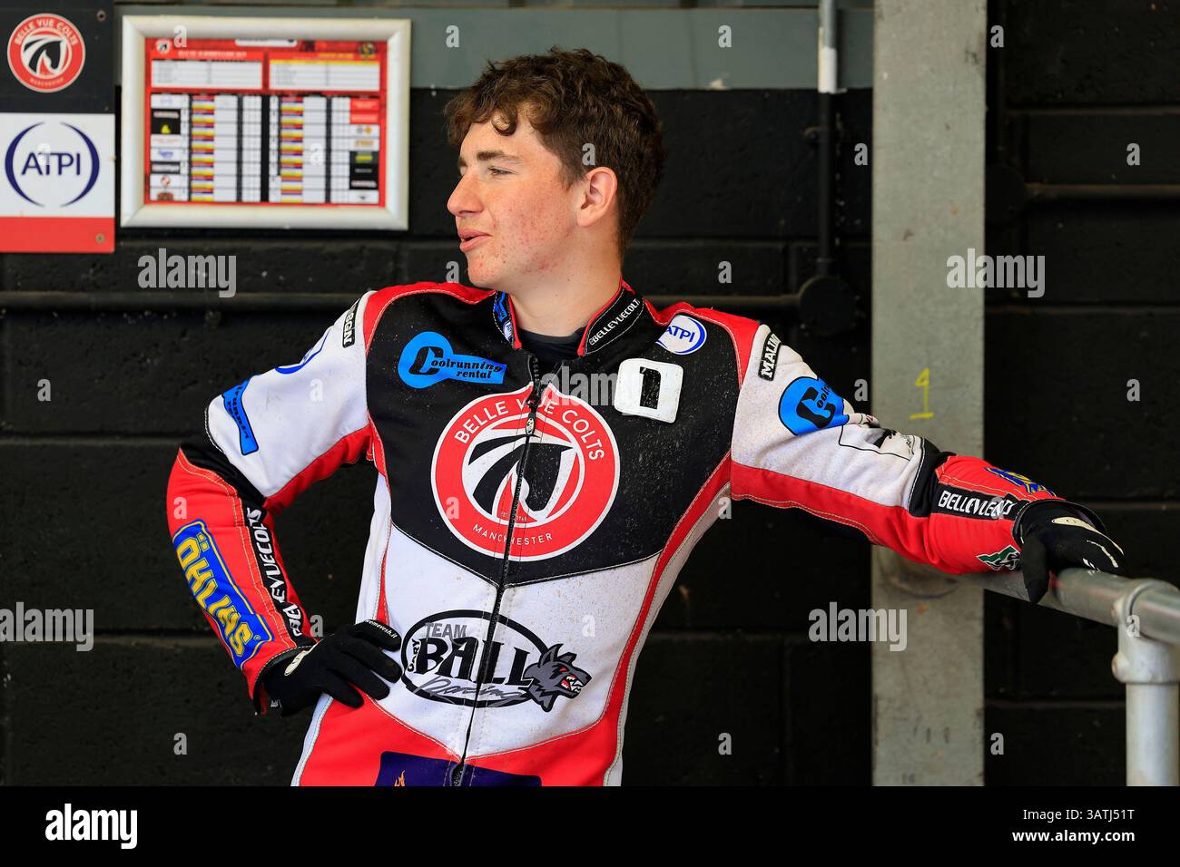 Manchester, UK. 06th Oct, 2020. William Cairns of Belle Vue Colts during the WSRA National ...