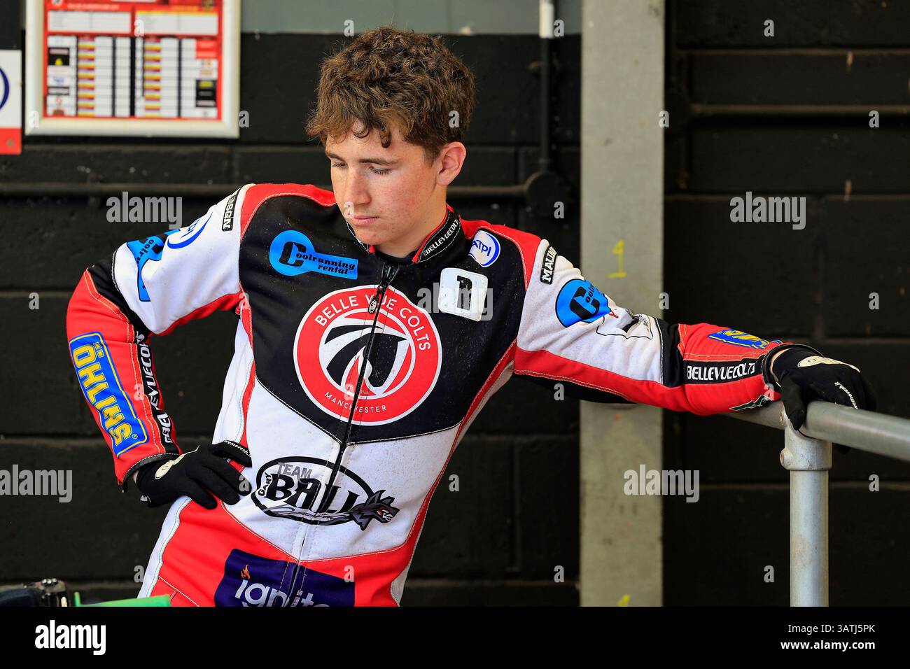 Manchester, UK. 06th Oct, 2020. William Cairns of Belle Vue Colts during the WSRA National ...