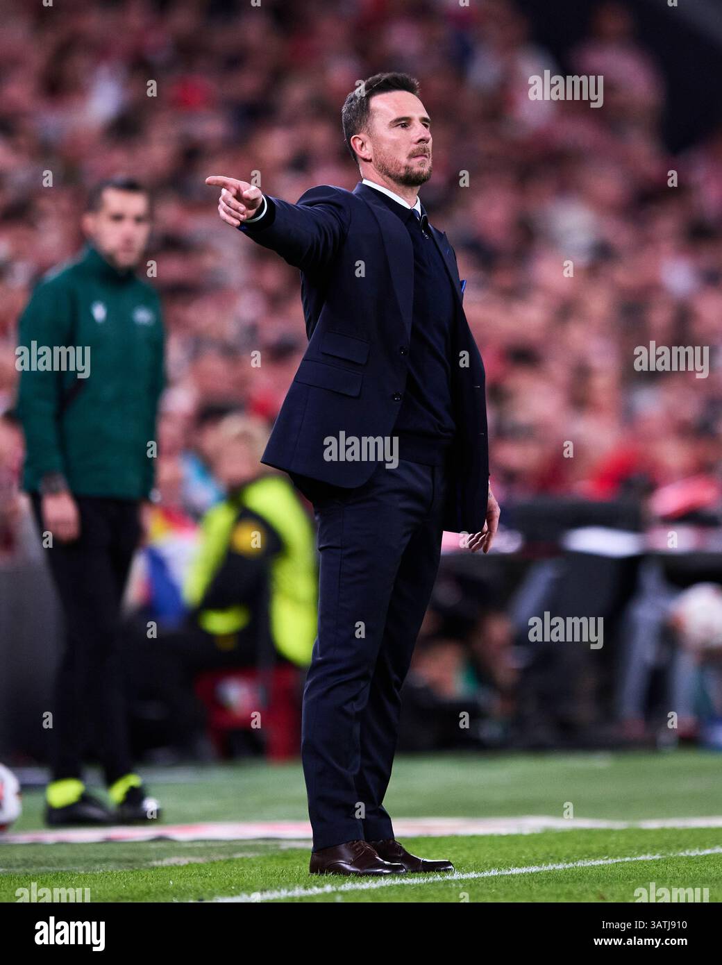 Rangers FC head coach Barry Ferguson reacts during the UEFA Europa ...