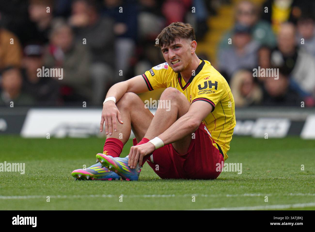 Rocco Vata of Watford during the Sky Bet Championship match Watford vs ...