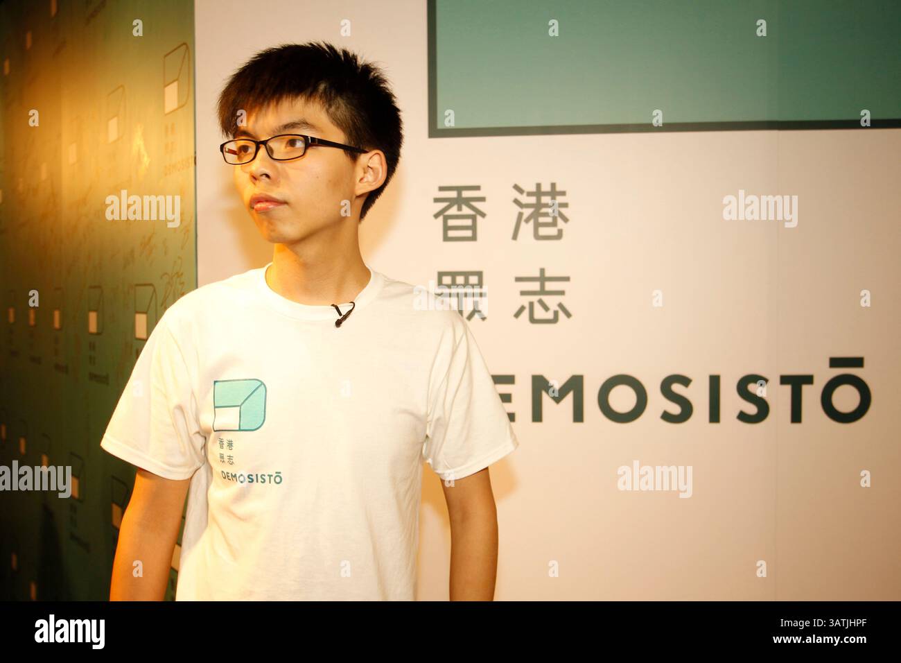 Apr 10, 2016 - Hong Kong, China - Joshua Wong, a former leader of Scholarism, a prominent pro ...