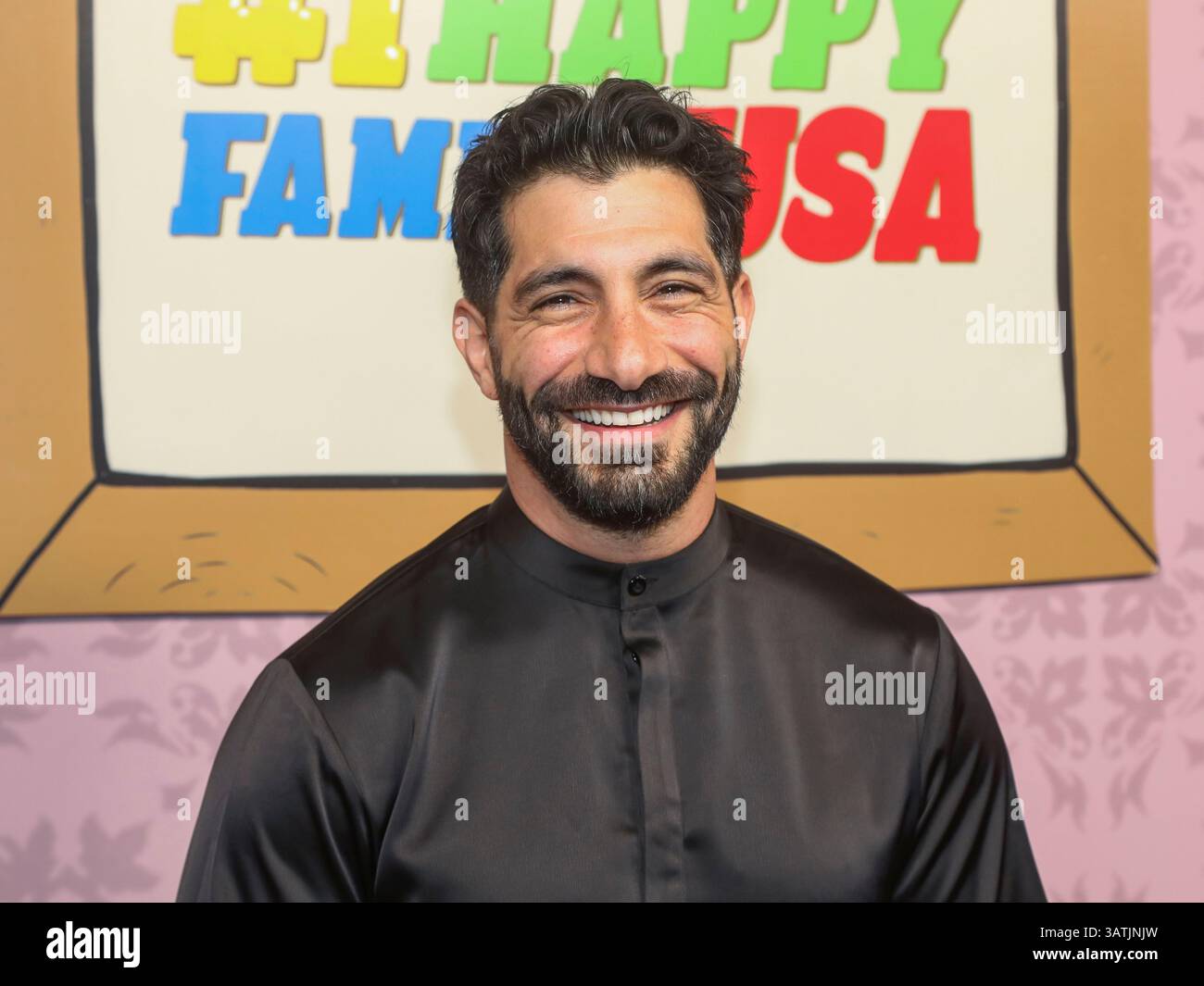 Actor Paul Elia attends the "#1 Happy Family USA" premiere at ...
