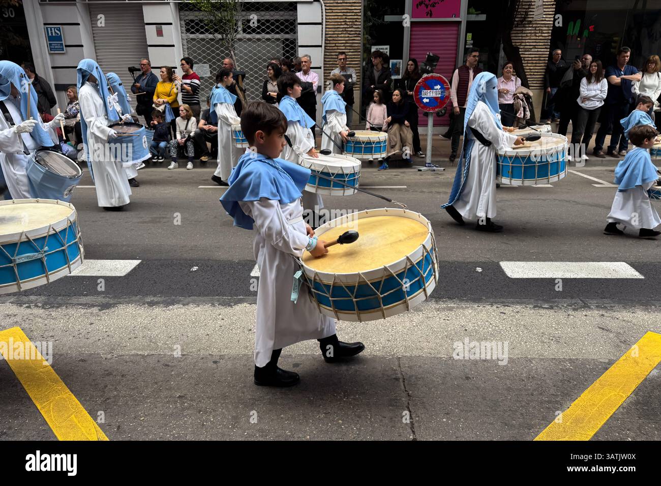 Good Friday processions in Zaragoza, Spain Stock Photo - Alamy