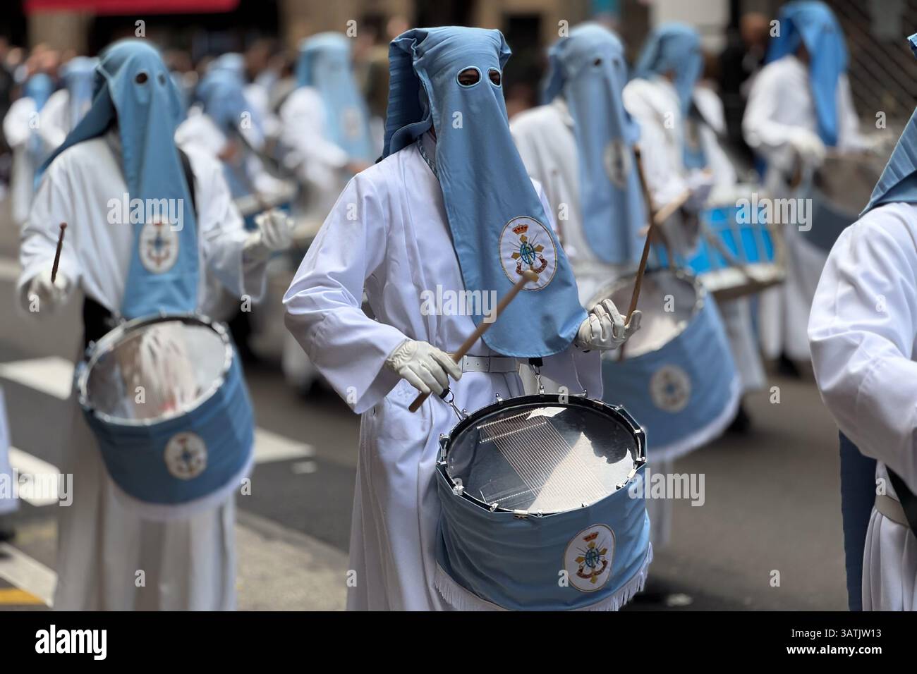 Good Friday processions in Zaragoza, Spain Stock Photo - Alamy