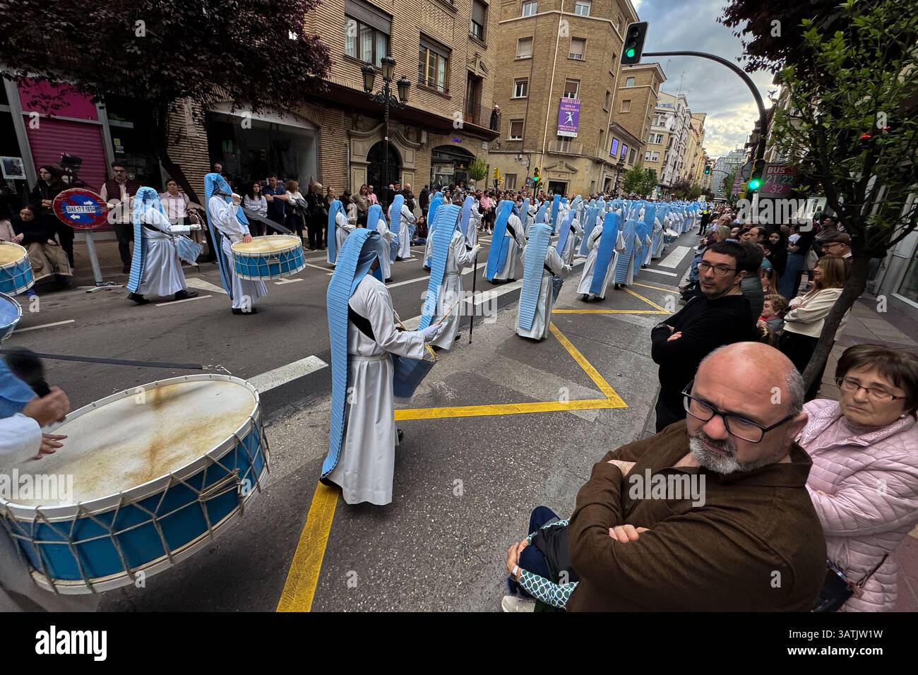 Good Friday processions in Zaragoza, Spain Stock Photo - Alamy
