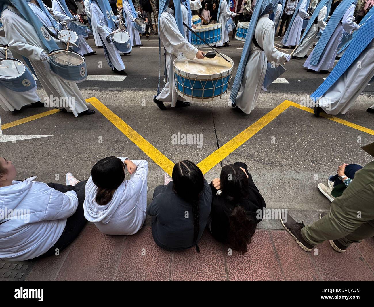 Good Friday processions in Zaragoza, Spain Stock Photo - Alamy