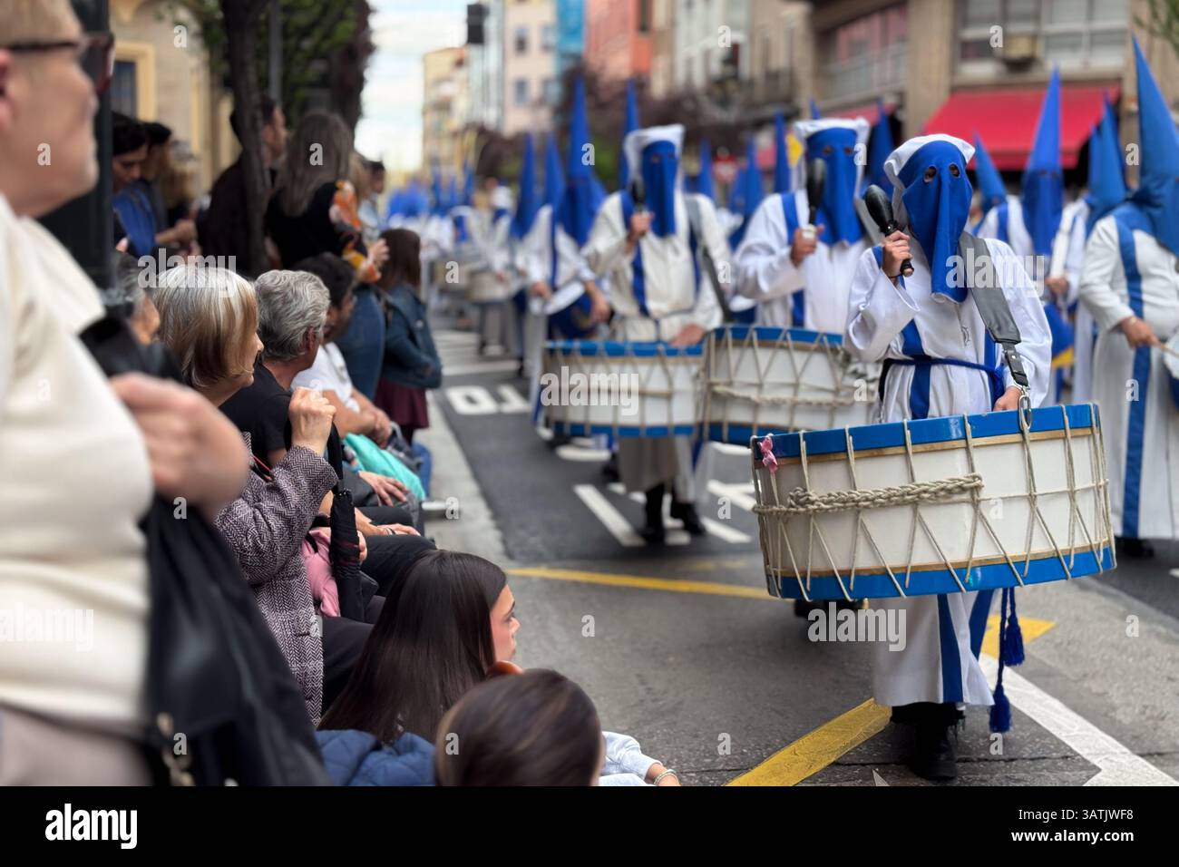 Good Friday processions in Zaragoza, Spain Stock Photo - Alamy