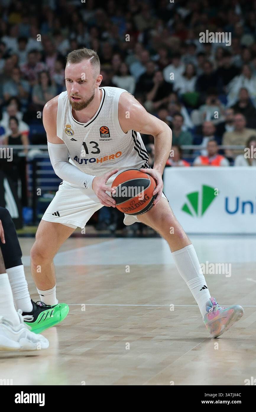 Dzanan Musa of Real Madrid during the EuroLeague, play In basketball ...