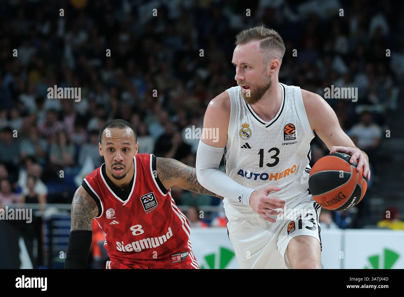 Dzanan Musa of Real Madrid during the EuroLeague, play In basketball ...