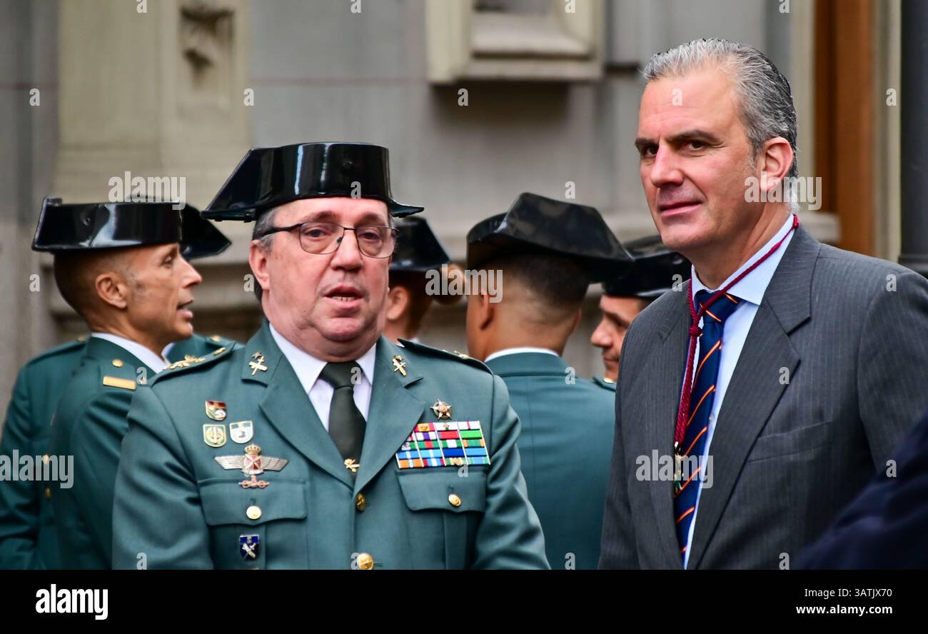 April 18, 2025, Madrid, Madrid, SPAIN: The procession of Christ of ...