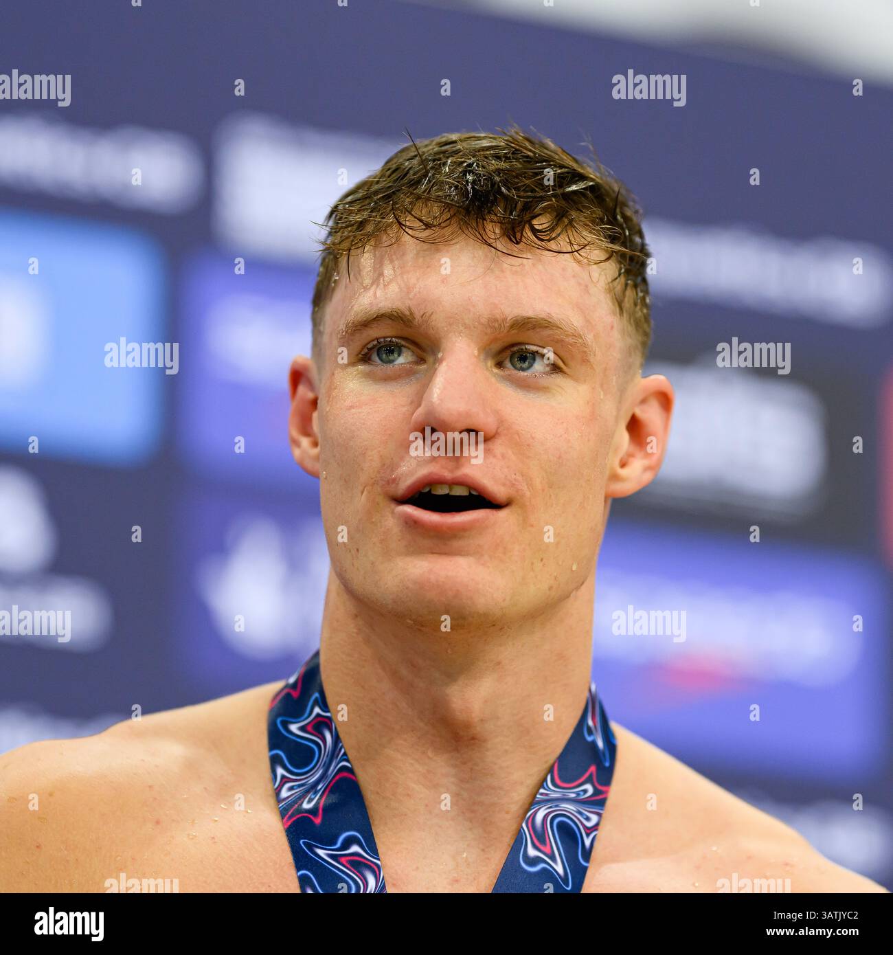 LONDON, UNITED KINGDOM. 18 April, 25. Ollie Morgan was interviewed ...