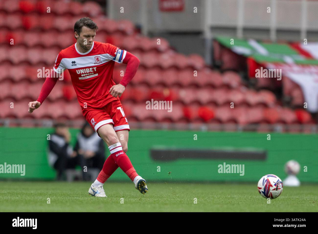 Middlesbrough's Jonathan Howson during the Sky Bet Championship match ...