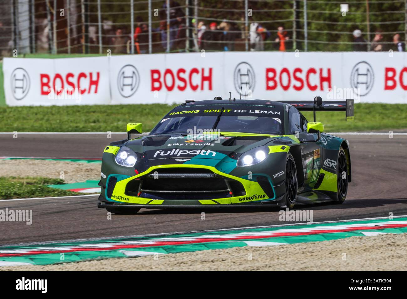 Imola, Italy, 18 April 2025,#10 Racing Spirit Of Leman (FRA) Aston ...