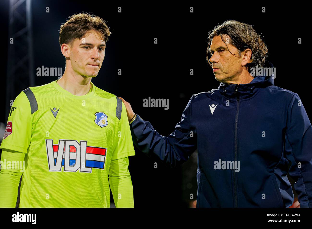 EINDHOVEN, NETHERLANDS - APRIL 18: Coach Maurice Verberne of FC ...
