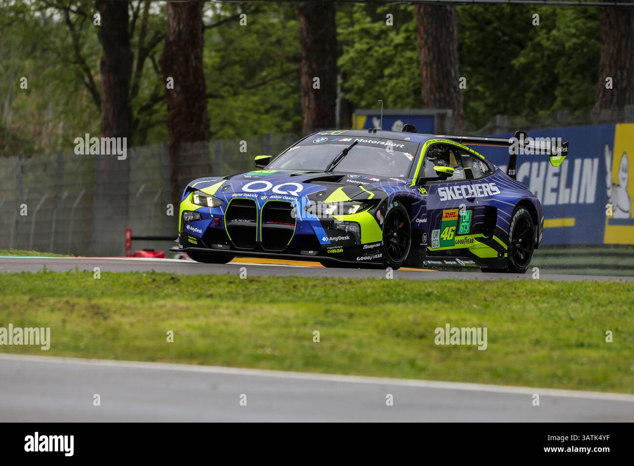 Imola, Italy, 18 April 2025,#46 Team WRT (BEL) BMW M4 (LMGT3) driven by ...