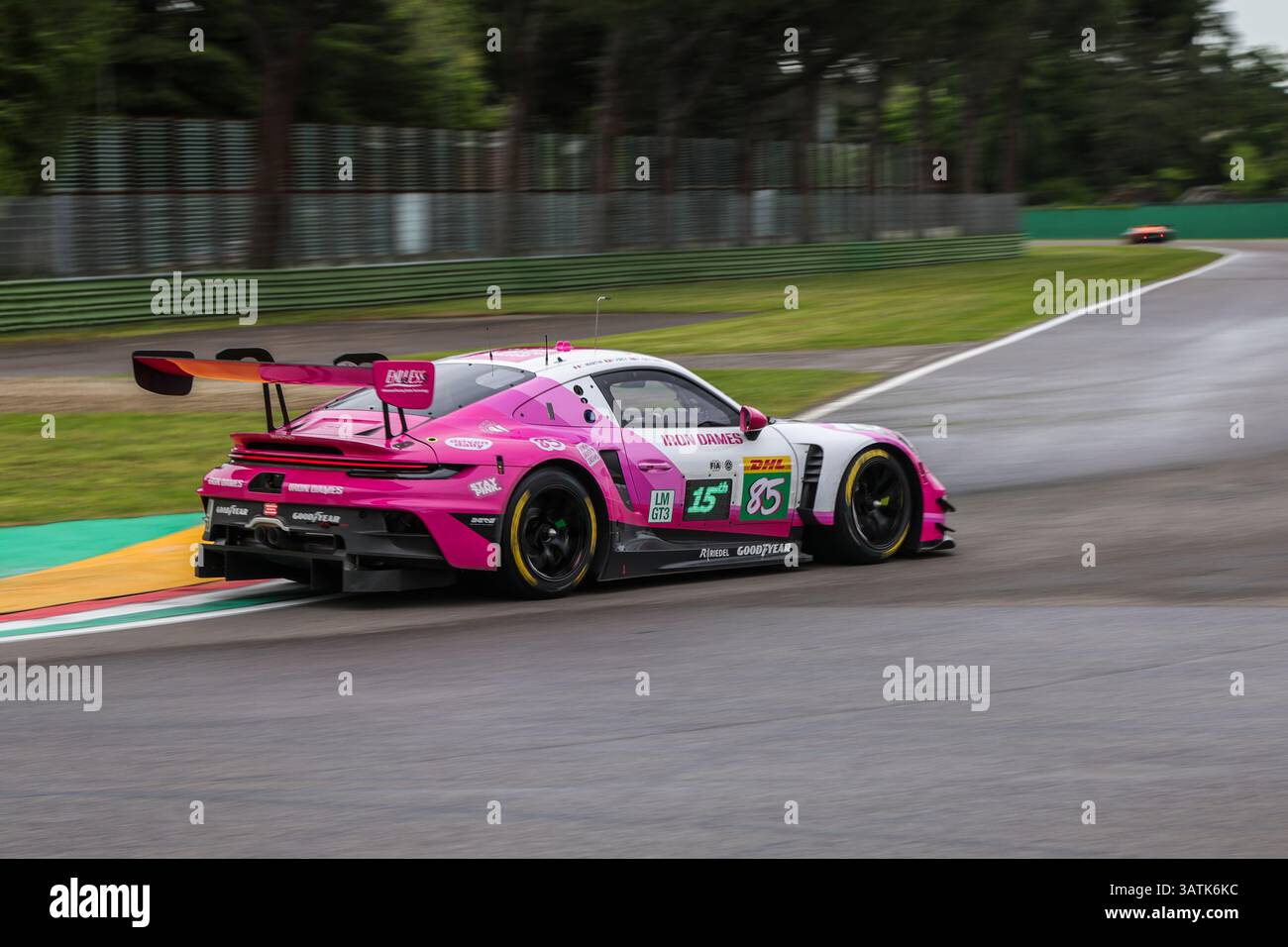 Imola, Italy, 18 April 2025,#85 Iron Dames (ITA) Porsche 911 GT3 R ...