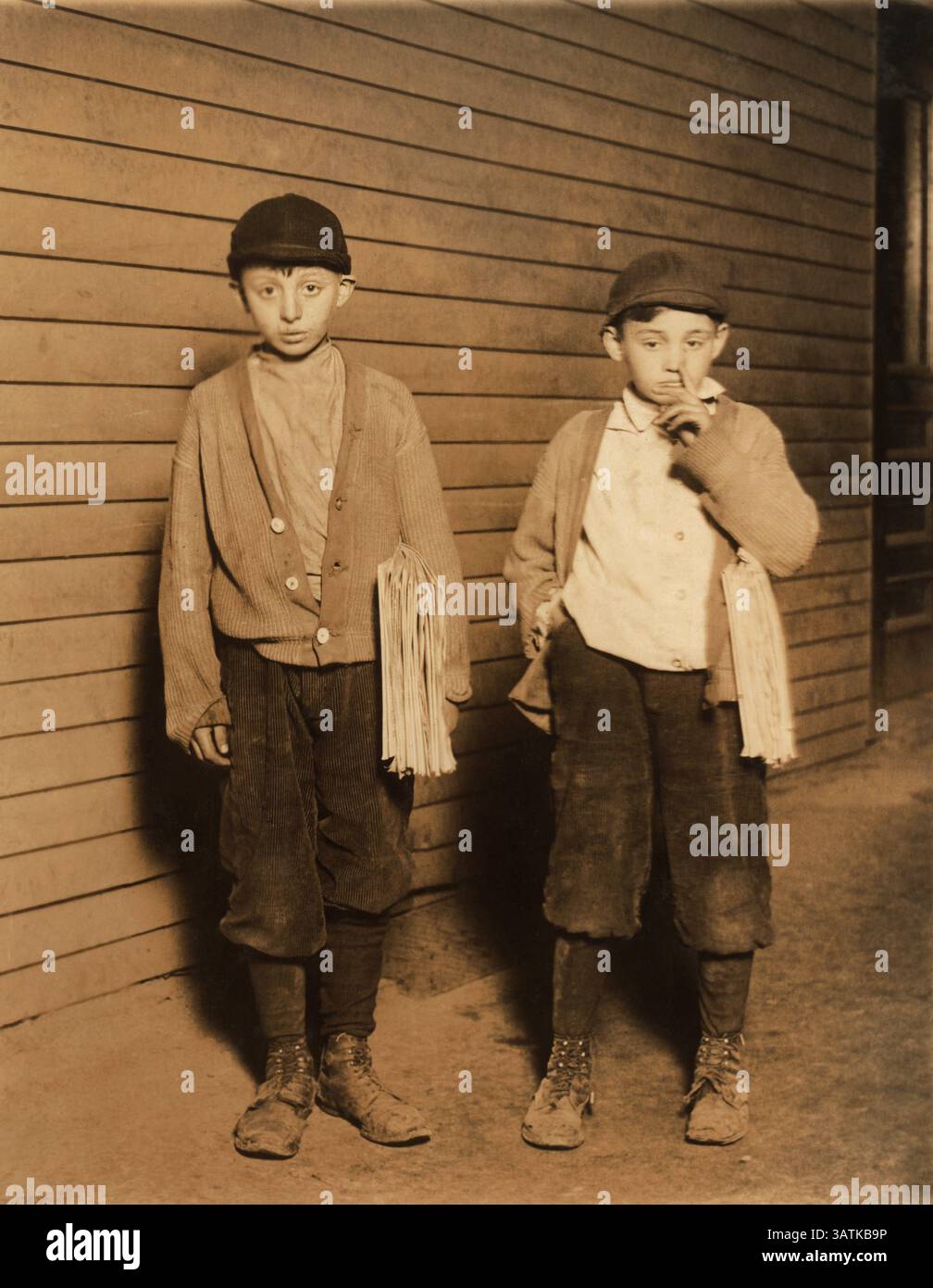 March 2, 2016 - Portrait of Two Brothers, Harry Becker, 12 years, Max ...