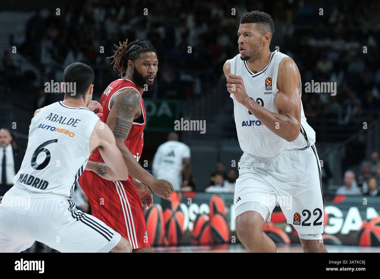 Madrid, Spain. 18th Apr, 2025. Edy Tavares of Real Madrid during the ...