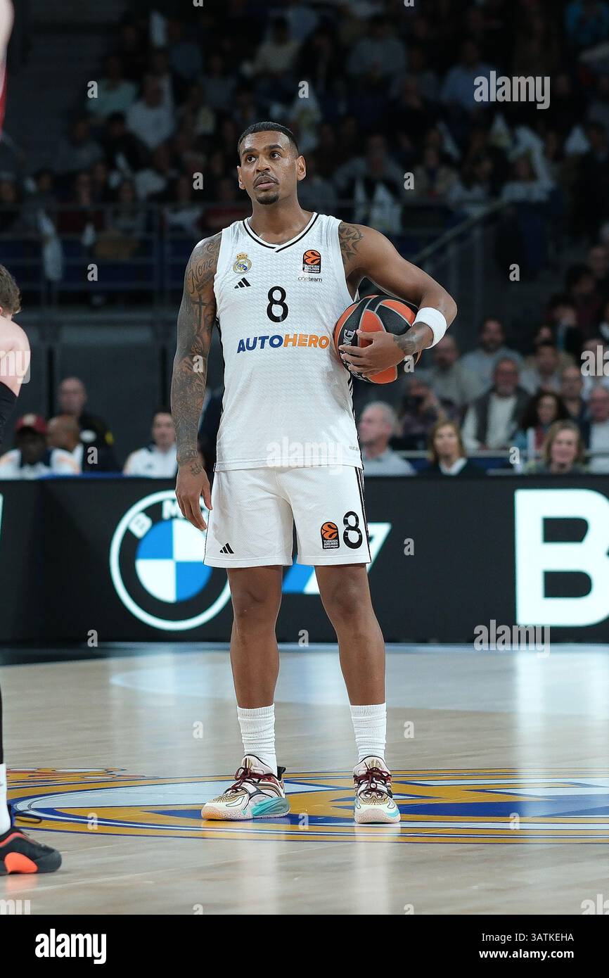 Madrid, Spain. 18th Apr, 2025. Xavier Rathan of Real Madrid during the ...