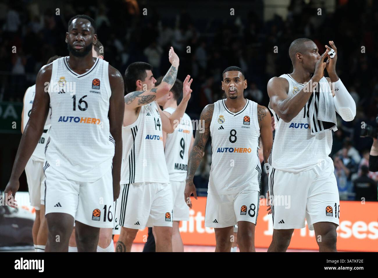 Madrid, Spain. 18th Apr, 2025. Xavier Rathan of Real Madrid during the ...