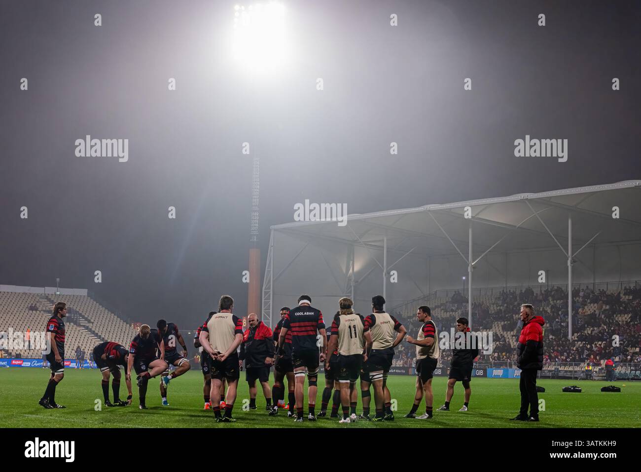 Christchurch, New Zealand, 18 April, 2025. A general view of the Apollo ...