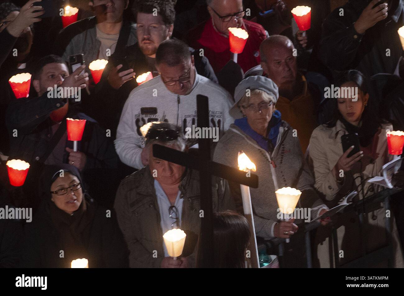 **NO LIBRI** Italy, Rome,Vatican 2025/4/18 Italian cardinal Baldassare ...