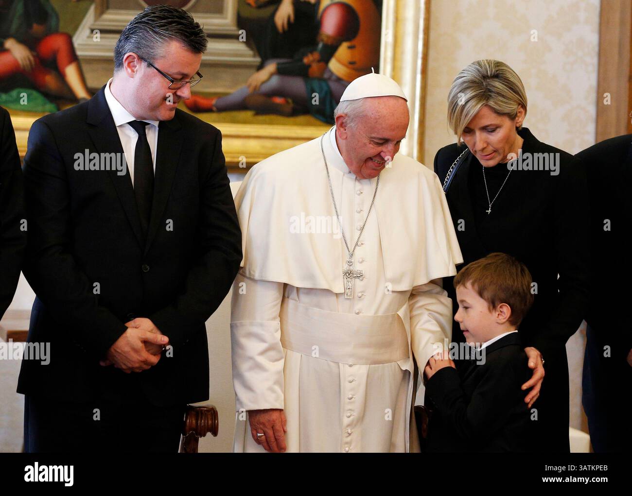 April 7, 2016 - Vatican City State (Holy See) - POPE FRANCIS meets ...