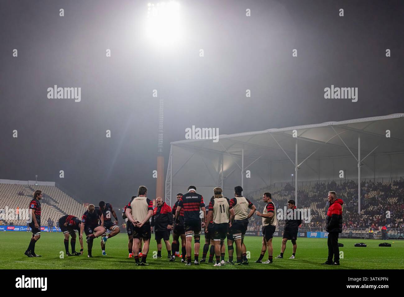 Christchurch, NEW ZEALAND - April 18 : A general view of the Apollo ...