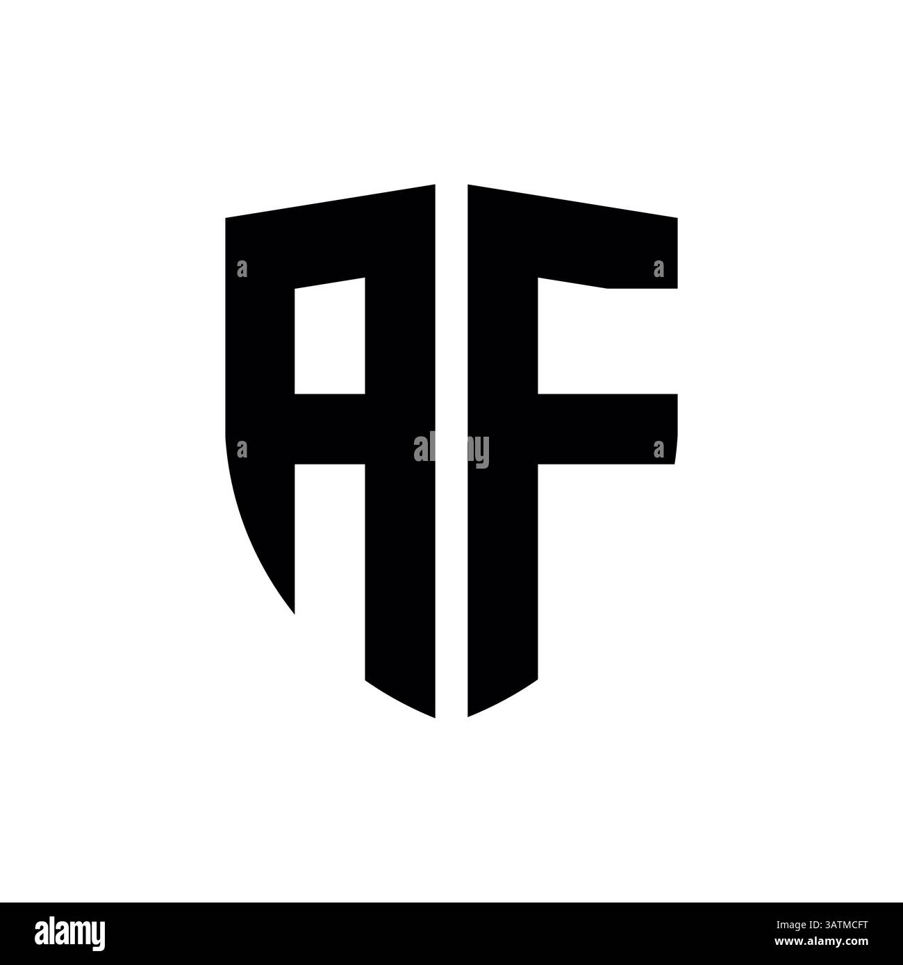 Letter af vector vectors Cut Out Stock Images & Pictures - Alamy