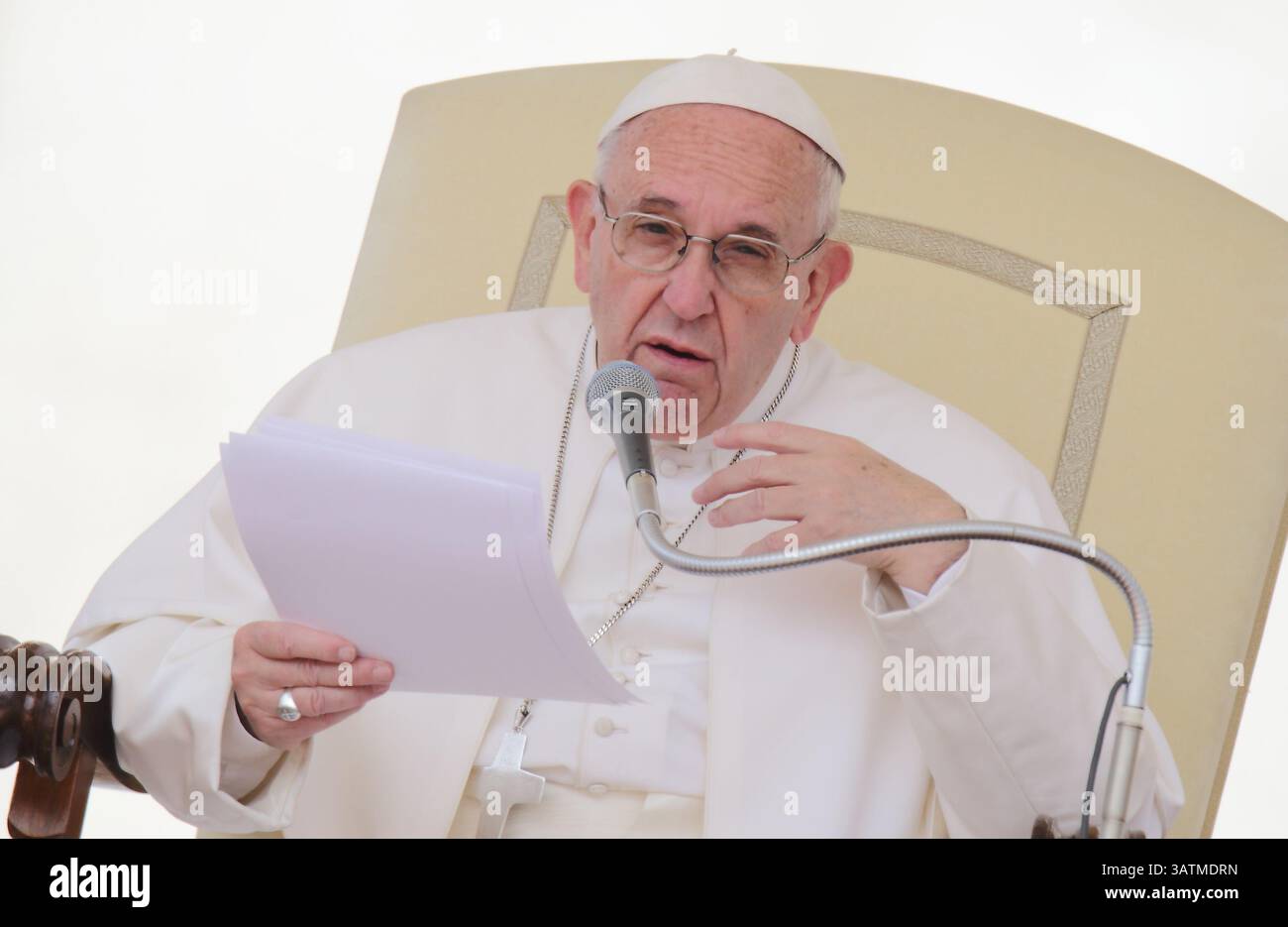 May 25, 2016 - Vatican City State (Holy See) - POPE FRANCIS during his ...