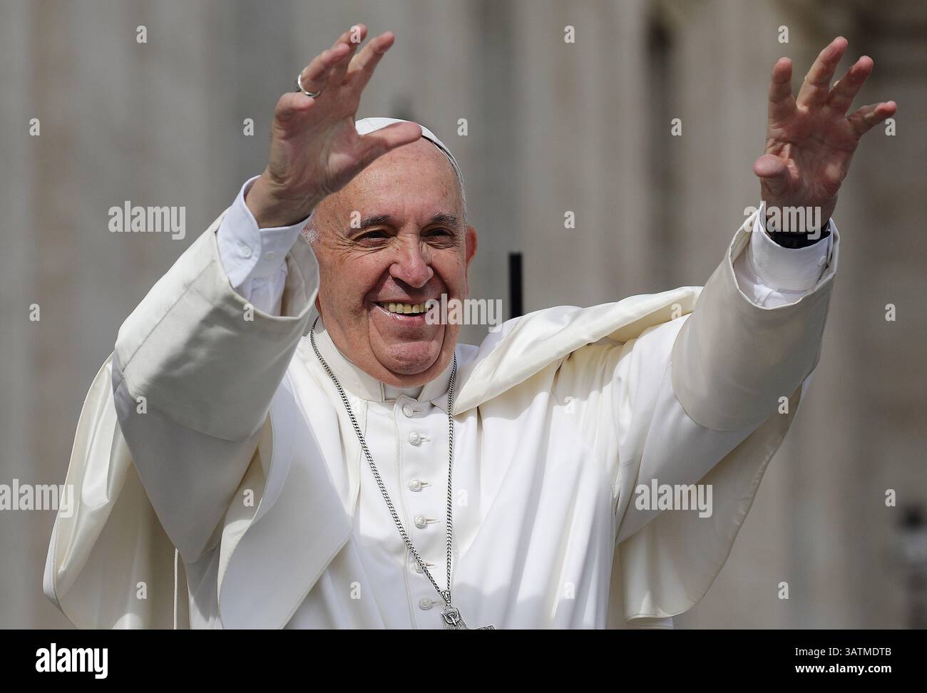 May 25, 2016 - Vatican City State (Holy See) - POPE FRANCIS during his ...