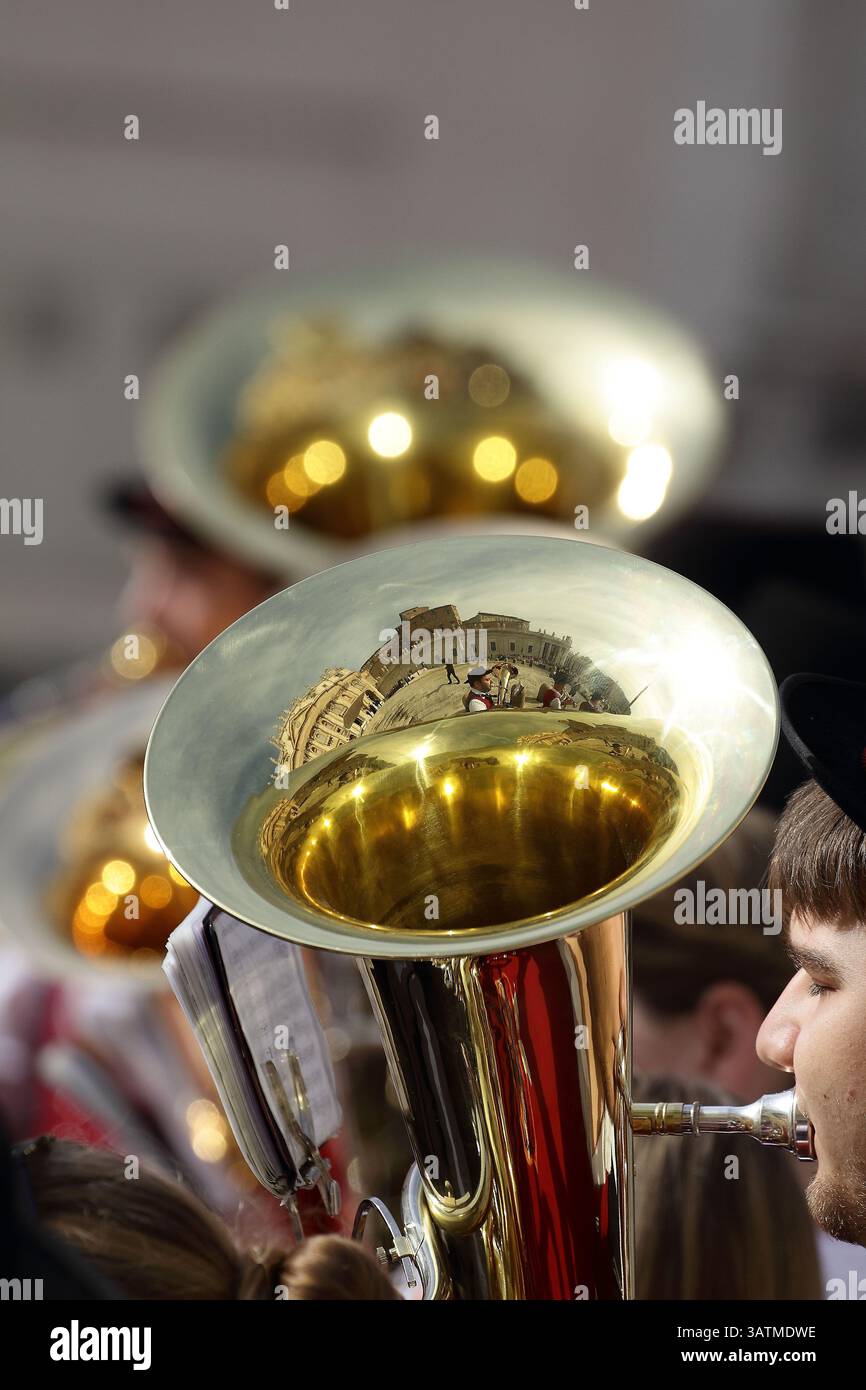 May 25, 2016 - Vatican City State (Holy See) - Young musician of ...