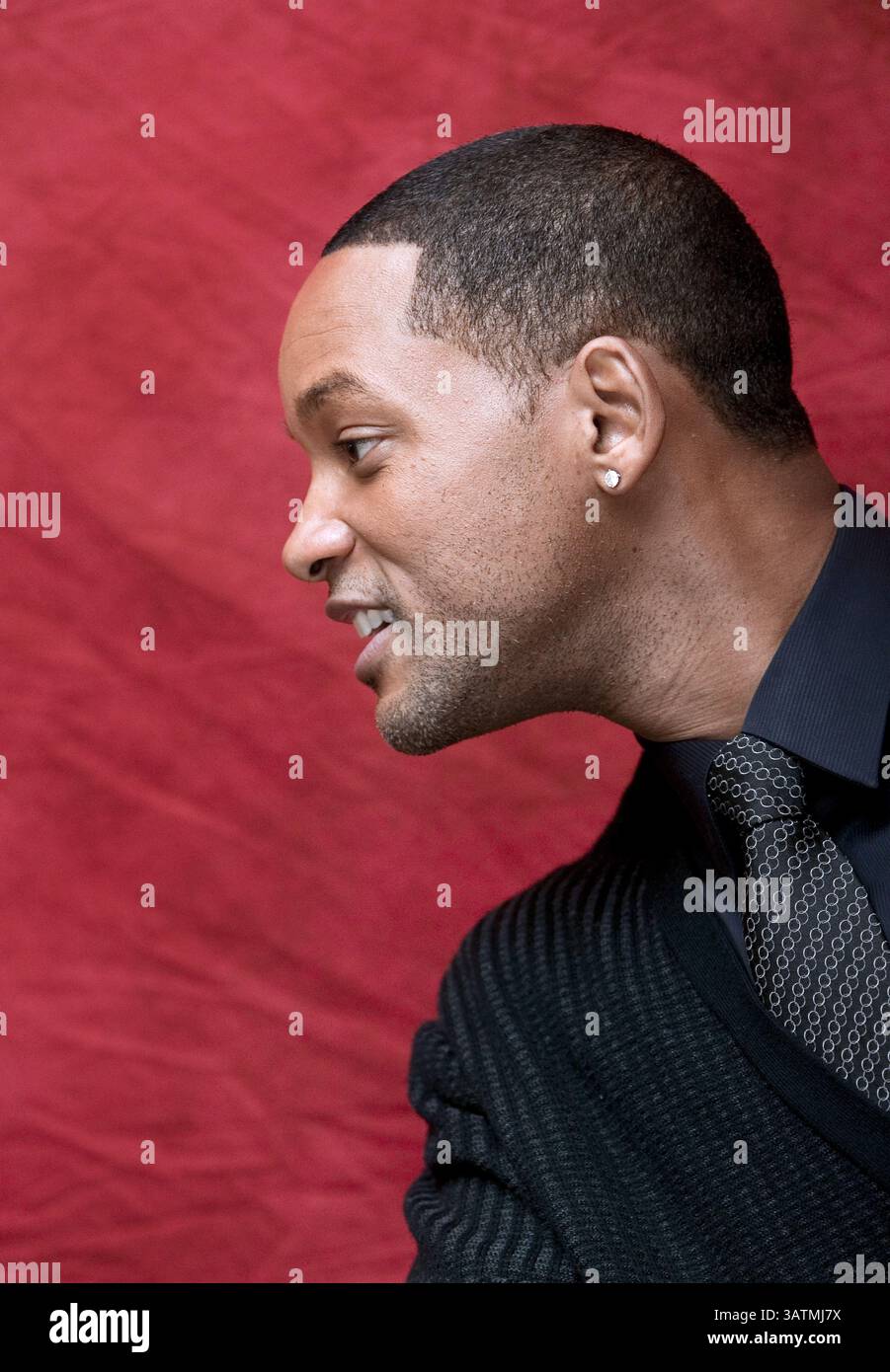 December 1, 2007 - Hollywood, California, U.S. - WILL SMITH promotes ...