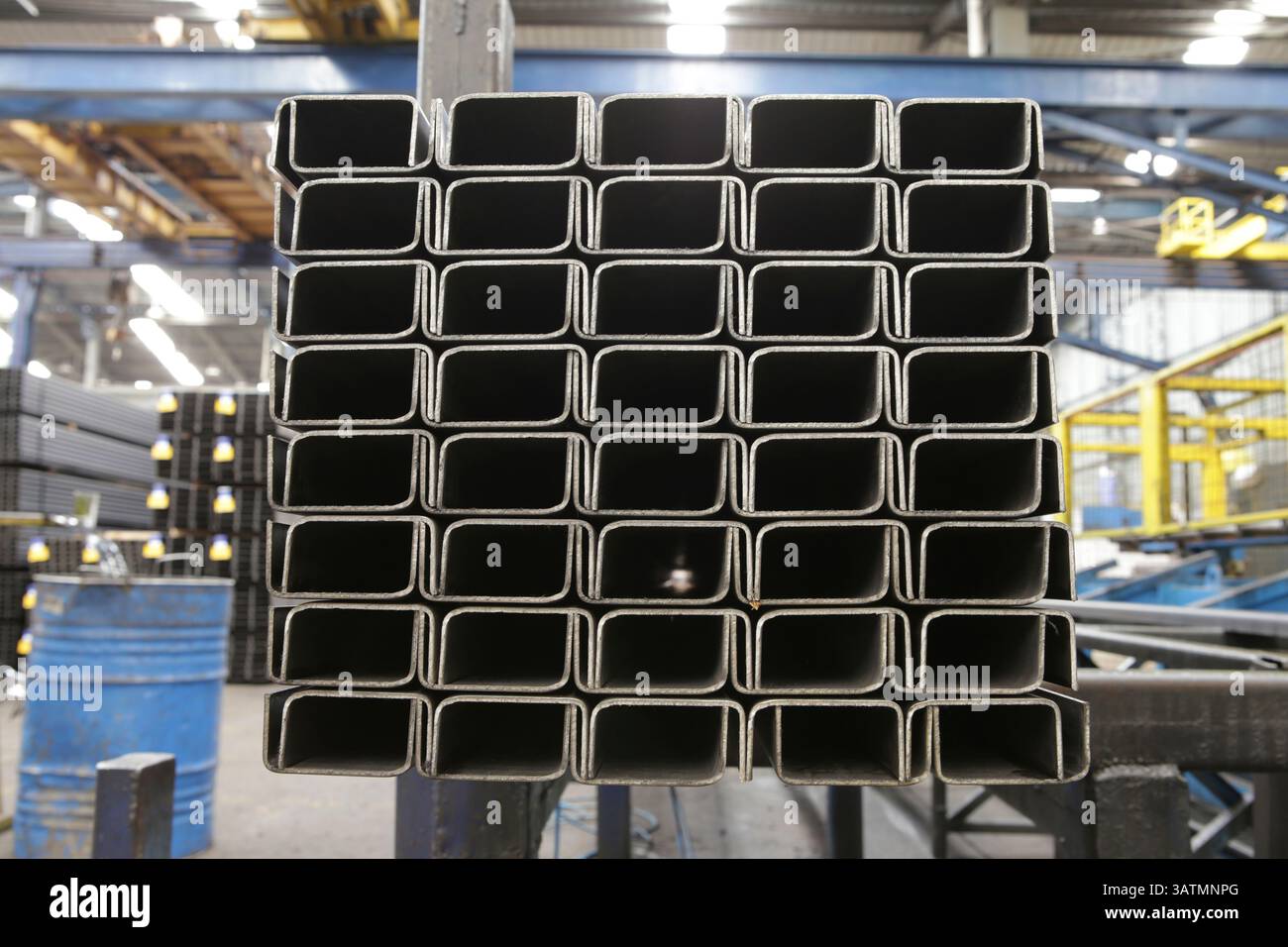 Flat steel pipe product group square pipe Construction steel products ...