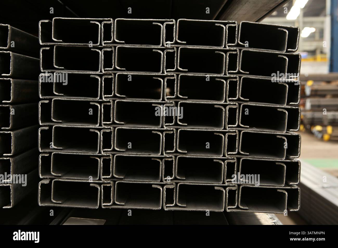 Flat steel pipe product group square pipe Construction steel products ...