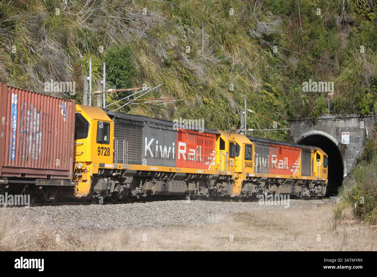 KIWI RAIL TRAINS Stock Photo - Alamy