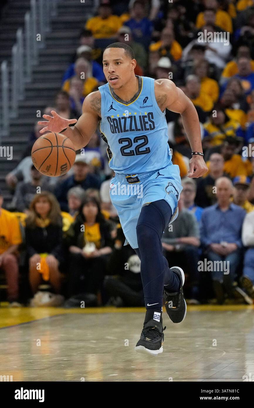 Memphis Grizzlies guard Desmond Bane (22) during an NBA play-in ...