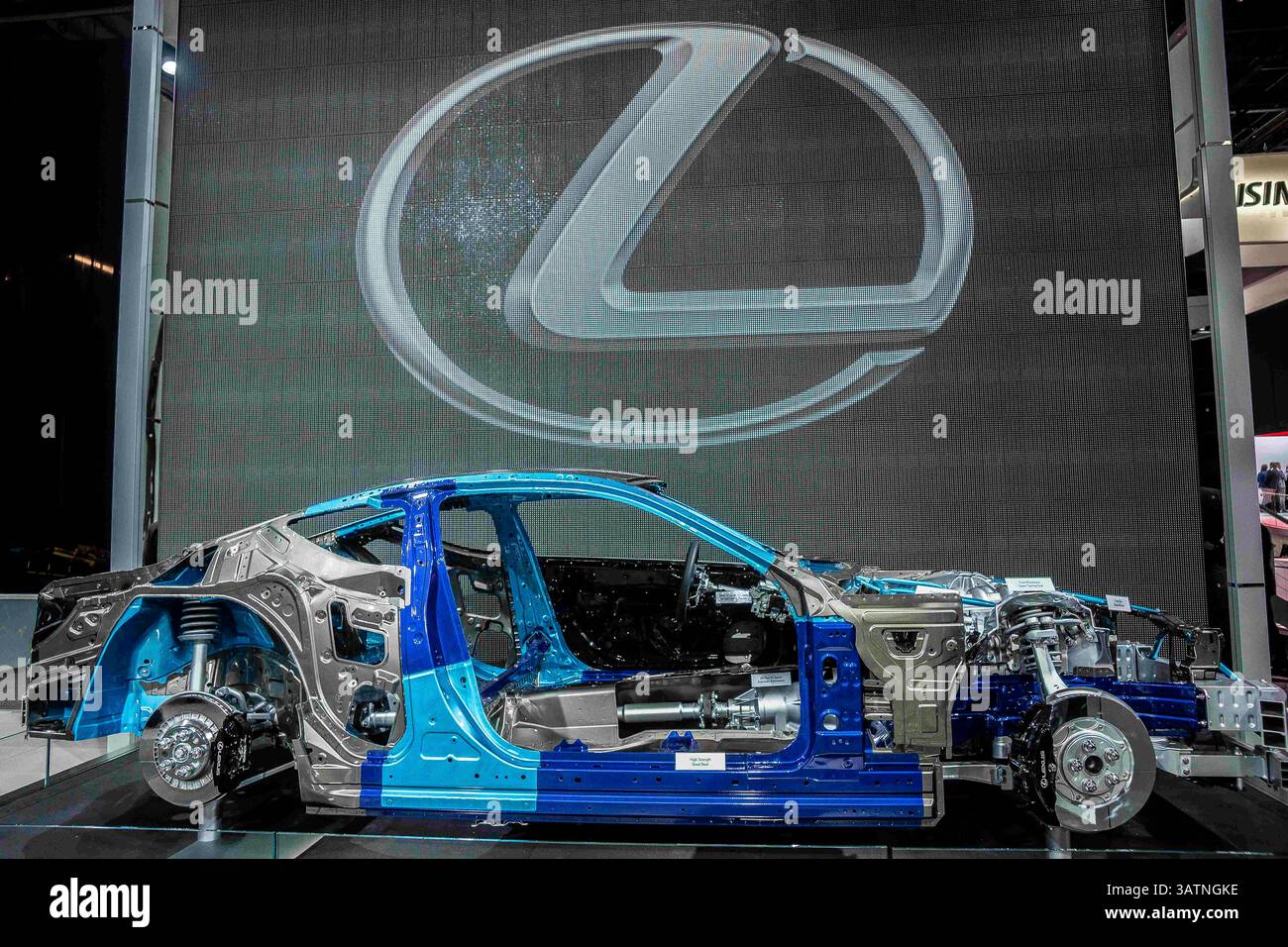 Jan. 11, 2016 - Detroit, MI, U.S - Lexus dazzles at Detroit's North ...