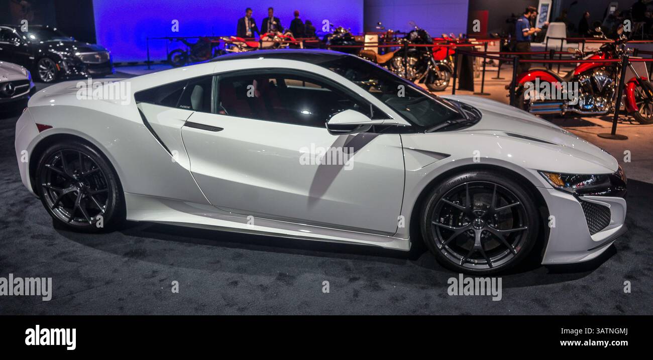 Jan. 11, 2016 - Detroit, MI, U.S - Acura dazzles at Detroit's North ...